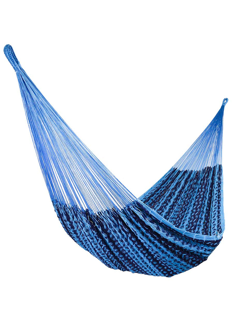 Thick Lounger Hammock | Indoor & Outdoor Mayan Hammock | Electric Sky ...